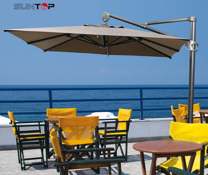 Parasol déporté 3x3 professionnel - Helios