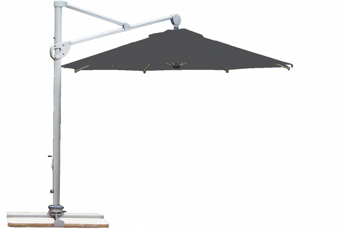 Parasol déporté rond - La Maison du Parasol Pro